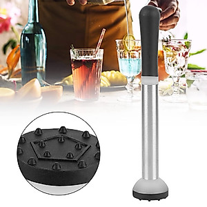 Mojito Muddler, Drink Muddler 8.3inch Lightweight for Bars Restaur, Hotels and Homes for Making Cocktails Drinks Juice