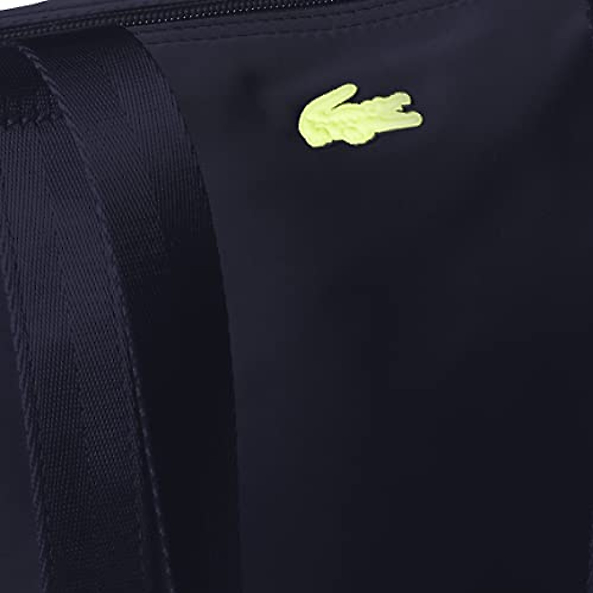 Lacoste Shoulder Bag, Marine 166 Jaune Fluo