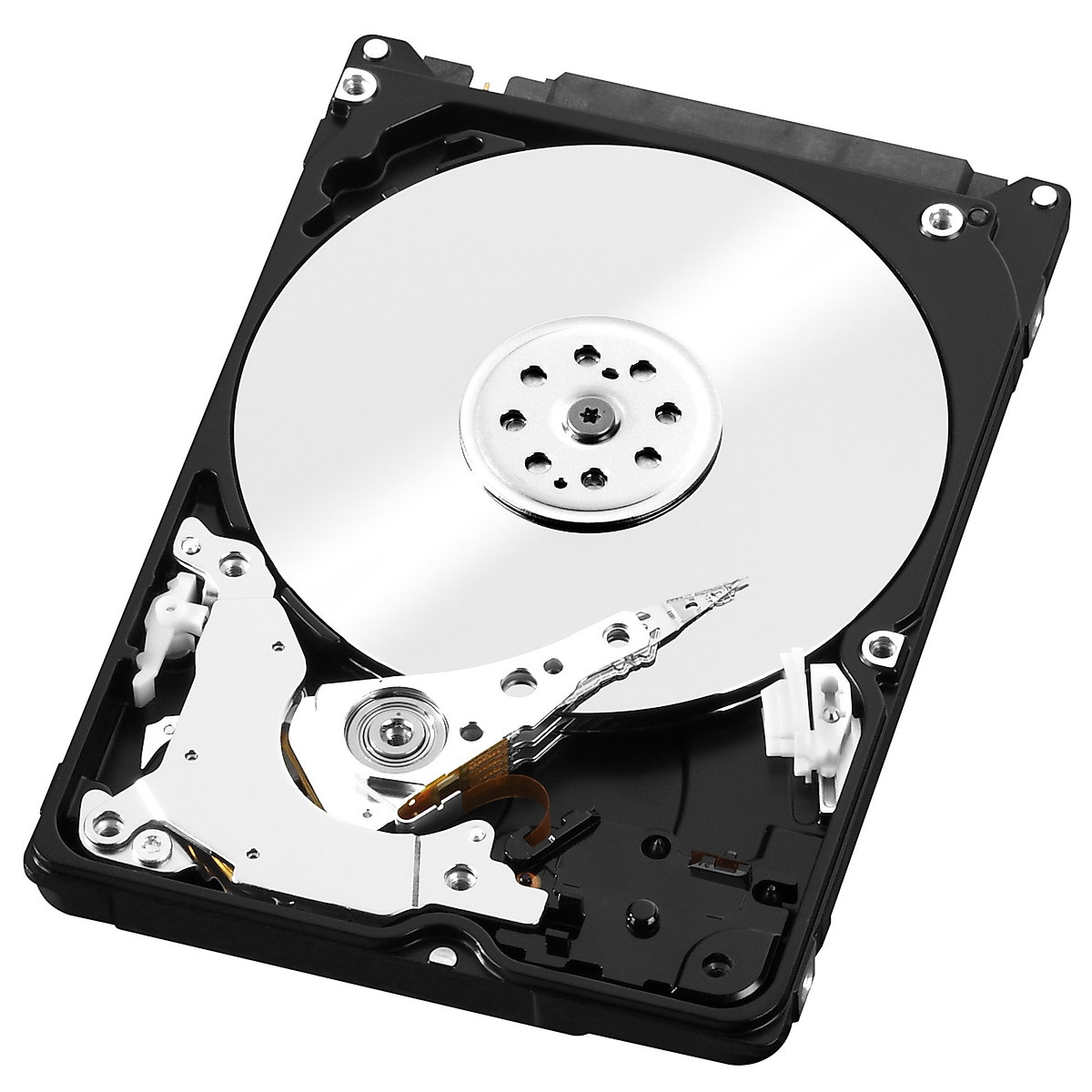 Western Digital 1TB WD Red Plus NAS Internal Hard Drive - 5400 RPM Class, SATA 6 Gb/s, CMR, 16 MB Cache, 2.5" - WD10JFCX