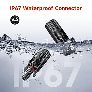 RICH SOLAR 10 Pairs Solar Connectors