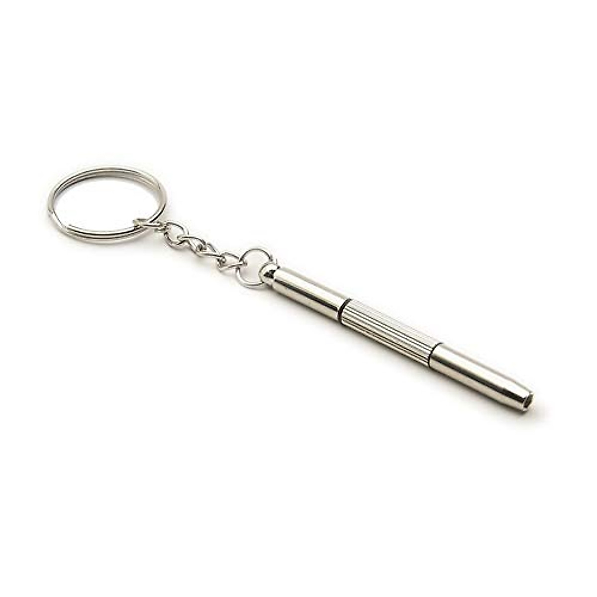 Eyeglass Screwdriver, Maserfaliw 3in1 Mini Sunglasses Eyeglass Phone Watch Repair Keychain Screwdriver Kit Tool - Silver, Home Essential Tools, Holiday Gifts.