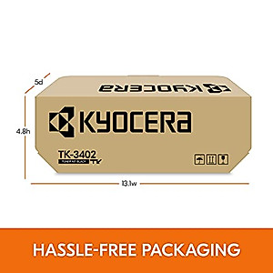 Kyocera Genuine TK-3402 Black Toner Cartridge for ECOSYS PA4500x / MA4500ix / MA4500ifx Model Laser Printers (1T0C0Y0US0)