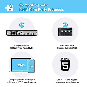 H.VIEW 5MP POE Security ip Camera cctv Surveillance network camera Outdoor indoor HD Mic video Audio sd card Weatherproof 2.8mm IR Night Vision rtsp rtmp nas (Hikvision Compatible)