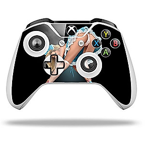 WraptorSkinz Decal Vinyl Skin Wrap compatible with XBOX One S/X Controller - Alice Pinup Girl (CONTROLLER NOT INCLUDED)