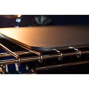 Artisan Steel - High Performance Pizza Steel Made in the USA - 16" x 14.25" (.25" Thick)