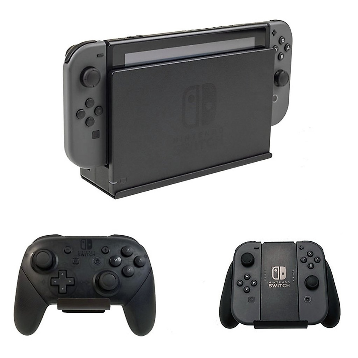 HIDEit Mounts Switch Wall Mount for Nintendo Switch - Made in USA, Steel Mount for Nintendo Switch and Nintendo Switch OLED to Safely Store Your Switch Console
