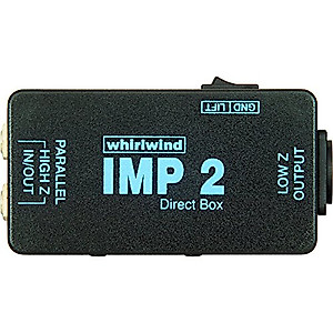 Whirlwind IMP 2 1-Channel Passive Instrument Direct Box