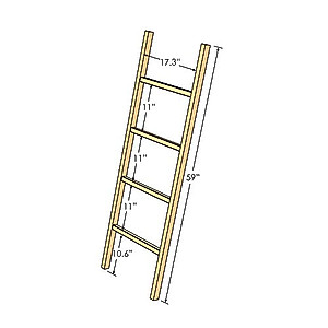 Asta Spa Teak Towel Ladder