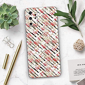 DesignSkinz Karamfila Watercolo Poppies V20 Protective Vinyl Decal Wrap Skin Cover Compatible with The Samsung Galaxy S20 (Screen Trim & Back Glass Skin)