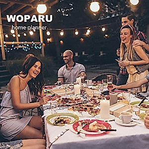 WOPARU ST21(ST64) Vintage Edison Filament Spiral Light Bulb,E26/E27 Base 4W 2300K 200lm Dimmable Antique LED Edison Bulbs,40W Equivalent Warm White - Clear Glass