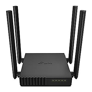 TP-Link Archer C54 | AC1200 MU-MIMO Dual-Band WiFi Router| Works with All Home Internet Providers (Renewed) Black