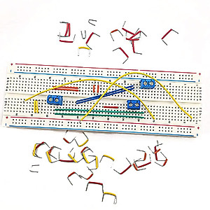 (560 Pcs) MCIGICM Breadboard Jumper Wire Cables for Arduino, 14 Vaules, 2-125 mm