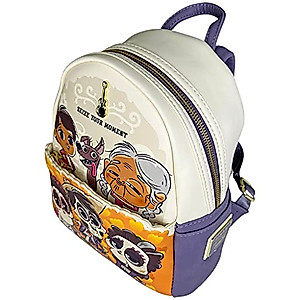 Loungefly Women's Disney Chibi “Coco Family” Double Strap Shoulder Bag Purse