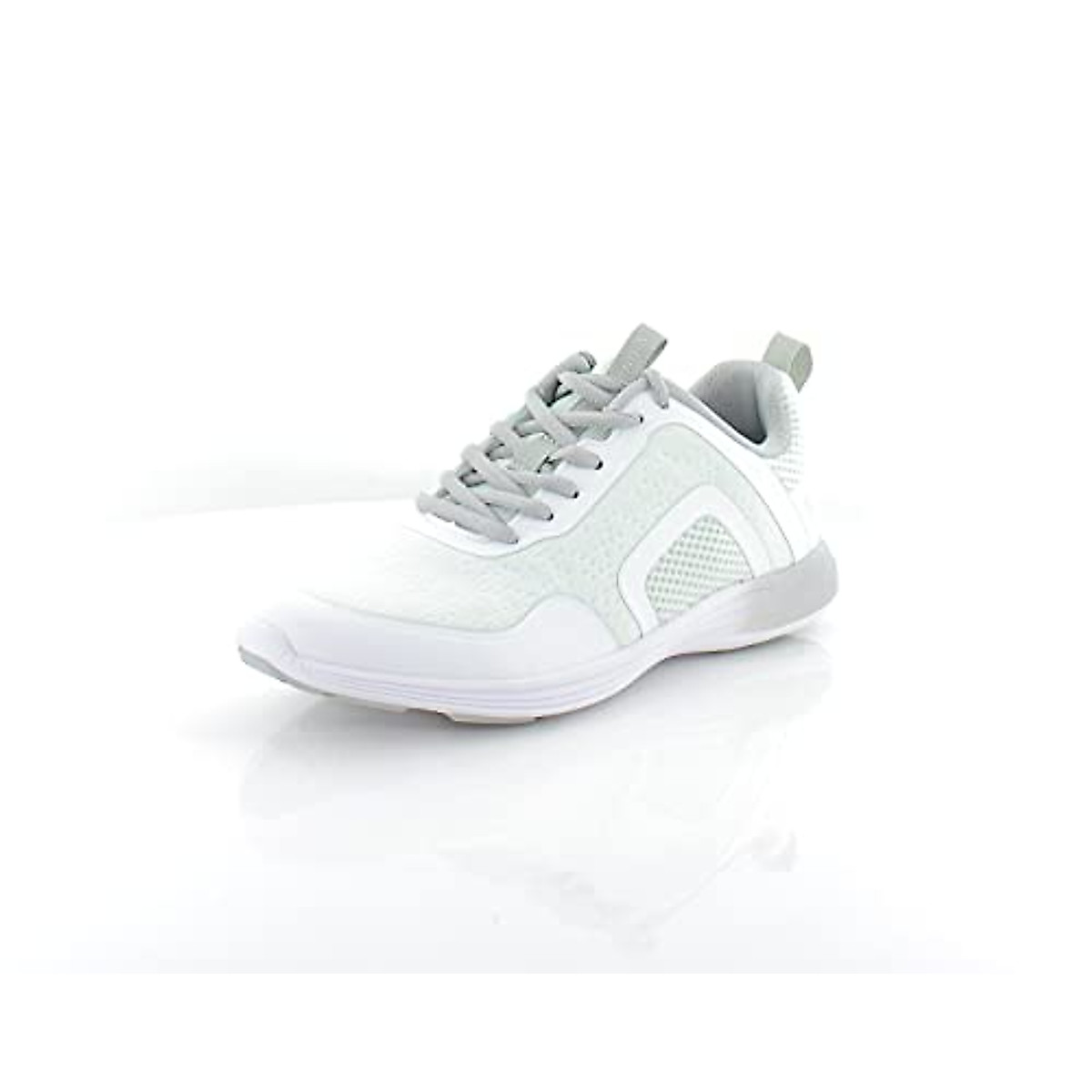 Vionic Women's Agile JoJo Comfortable Leisure Shoes- Supportive Walking Sneakers That Include Three-Zone Comfort with Orthotic Insole Arch Support, Sneakers for Women White 7.5 Medium US