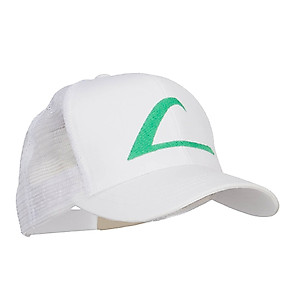 Ash Ketchum League Expo Embroidered Youth Cap - White OSFM