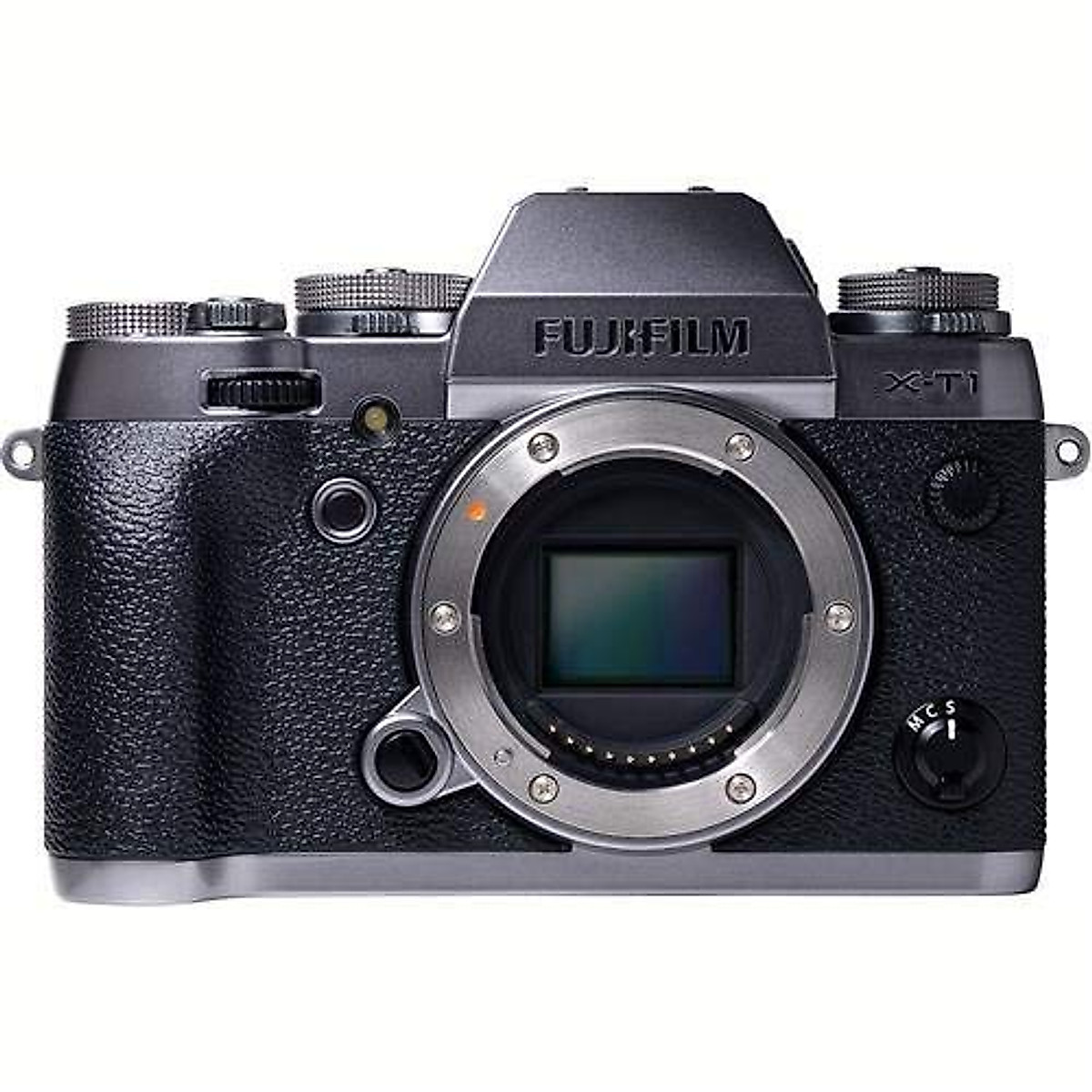 Fujifilm X-T1 Mirrorless Digital Camera (Graphite Silver Body Only) - International Version (Renewed)