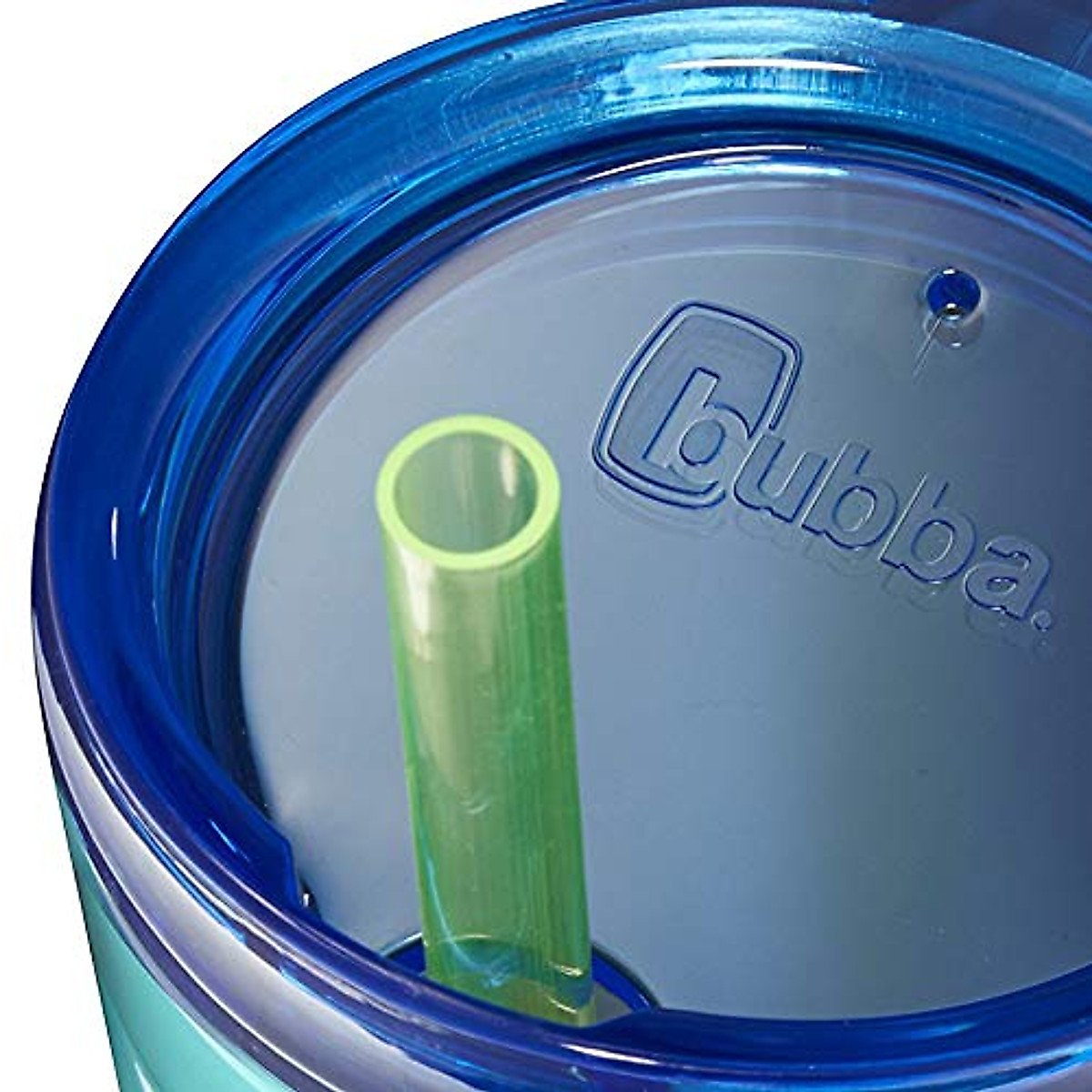 Bubba Envy S Vacuum-Insulated Stainless Steel Tumbler with Lid and Straw, 24oz Reusable Iced Coffee or Water Cup, BPA-Free Travel Tumbler, Island Teal