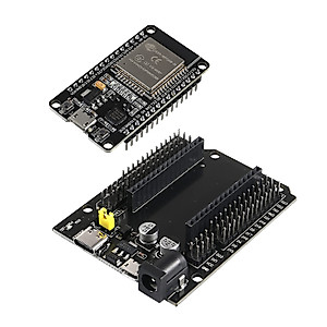 DIANN ESP32 ESP-WROOM-32 ESP-32S Development Board CP2102 Ultra-Low Power Dual Core ESP32-DevKitC-32 with Expansion Board