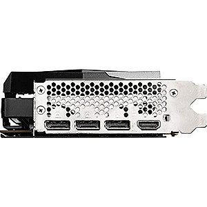 MSI Gaming GeForce RTX 3060 Ti LHR 8GB GDRR6 256-Bit HDMI/DP Nvlink Torx Fan 4 RGB Ampere Architecture OC Graphics Card (RTX 3060 Ti Gaming X 8G LHR) (Renewed)