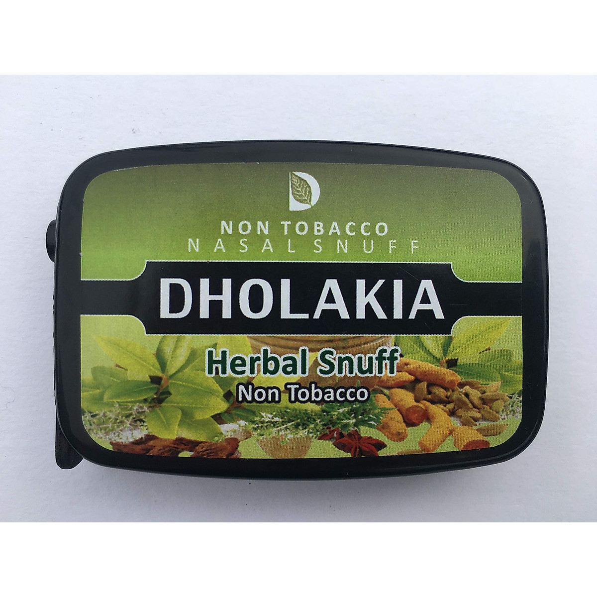 DHOLAKIA Herbal Snuff Tobacco Free- Nicotine And Tobacco Free Snuff- Nasal Snuff