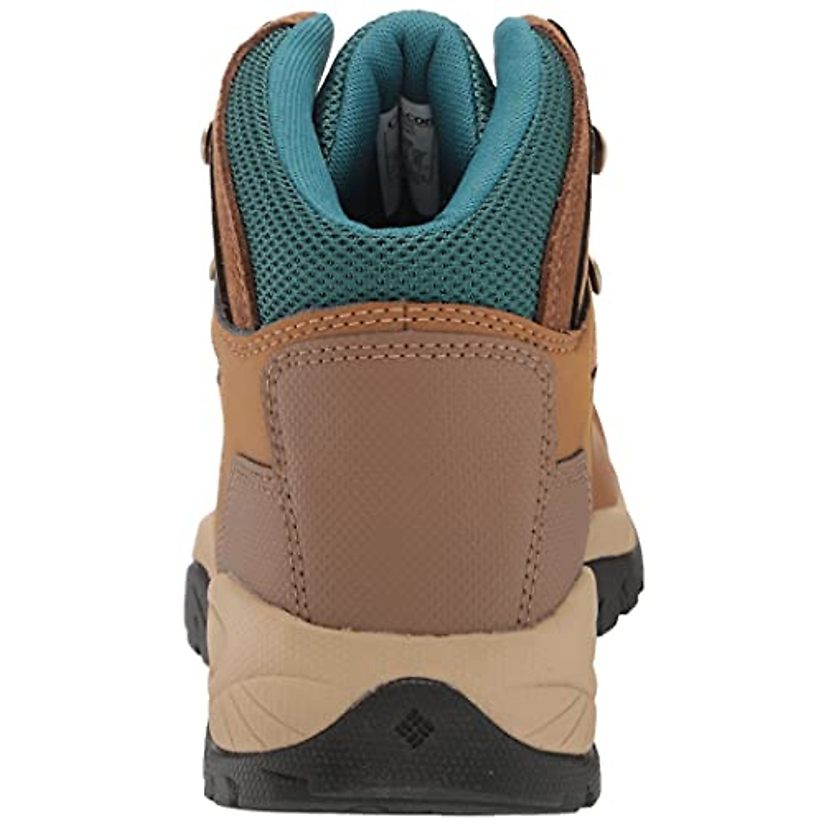 Columbia Women's Newton Ridge Plus Hiking Shoe, Elk, River Blue, 8