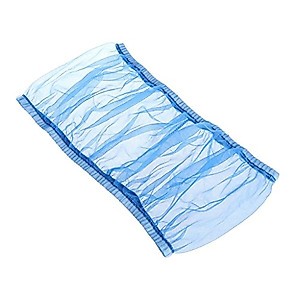 Bonaweite Mesh Bird Seed Catcher, Birds Cage Net Cover, Soft Nylon Skirt with Adjustable Drawstring