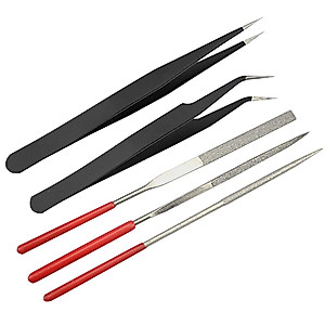 BXQINLENX Professional 20 PCS Gundam Model Tools Kit Modeler Basic Tools Craft Set Hobby Building Tools Kit for Gundam Car Model Building Repairing and Fixing(O)