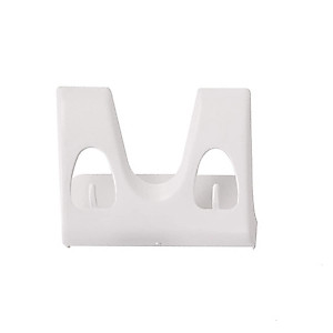 2pcs Hanging Lid Holder Pot Lid Rack Holder Organizer White Pot Cover