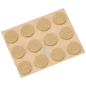 Colonial Needle Co Leather Thimble Pad 1 Sheet of 12 Pads