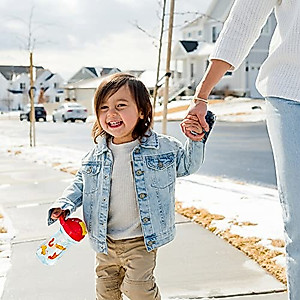 The First Years Disney/Pixar Cars Toddler Straw Cup - Spill Proof Flip Top Toddler Sippy Cups - 18 Months and Up - 10 Oz