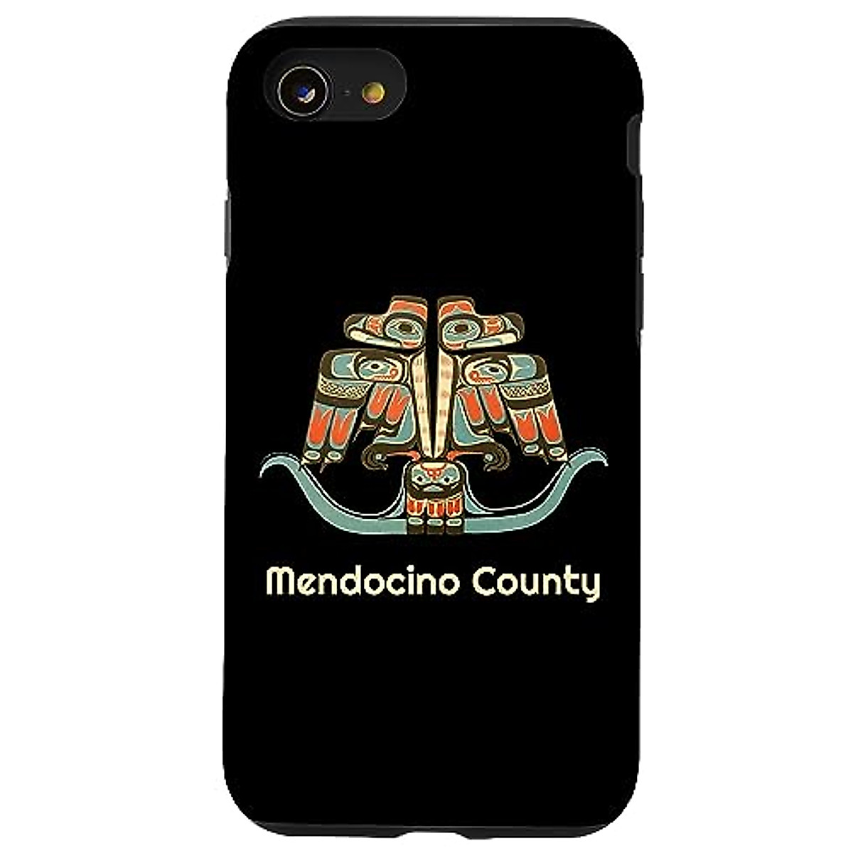 iPhone SE (2020) / 7 / 8 Mendocino County California Thunderbird NW Native American Case