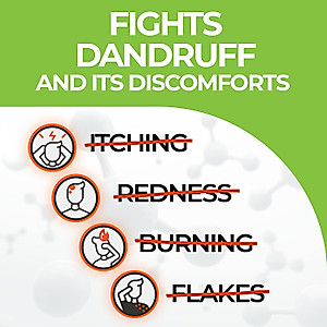 Medicasp Coal Tar Gel Dandruff Shampoo to Treat Seborrheic Dermatitis Psoriasis 3 Pack 6 oz