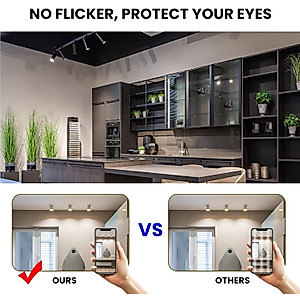 Lustaled 12V MR11 GU4.0 LED Light Bulb 3W G4/GU4/GZ4 Bi-Pin Base LED Spot Light Low Voltage MR11 Landscape Bulbs 25W Halogen Equivalent Warm White 3000K for Accent Recessed Lamp (4-Pack)