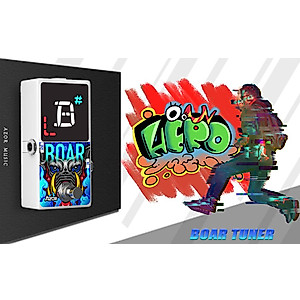 AZOR Tuner Pedal Boar Chromatic Guitar Deluxe Tuner Pedal High Precision for Guitar and Bass True Bypass AP512