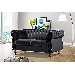 US Pride Furniture S5644-LV Sofas, Black