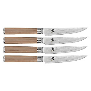 Shun Classic Blonde 4 Piece Steak Knife Set