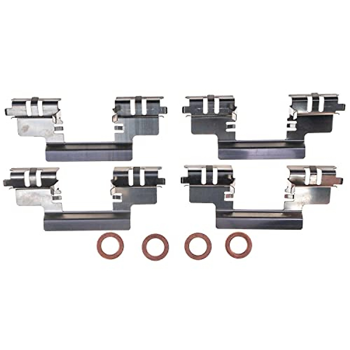 Power Stop S5030BLK Rear Pair of High-Temp Black Powder Coated Calipers