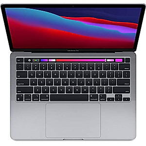 Late 2020 Apple MacBook Pro with Apple M1 Chip (13.3 inch, 16GB RAM, 512GB SSD) Space Gray (Renewed)