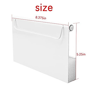 Ytpoools SPX1070KHR Swimming Pool Skimmer Weir Door Flap 8-3/8" Length; 5-1/4" Width Replacement Kits Compatible with Hayward SP1070 SP1071 SP10712S SP1070-K R240067 Automatic Skimmer and Swimquip U3