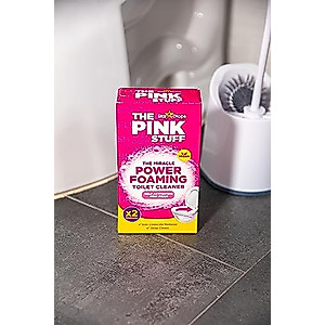 Stardrops - The Pink Stuff - The Miracle Power Foaming Toilet Cleaner - 2 Treatments - Self Activating Pink Foam