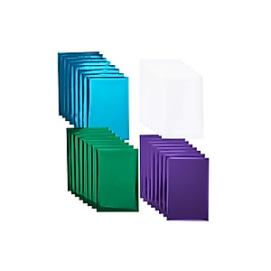 Cricut, Jewel Foil Transfer Sheets Sampler, (24 ct), 10.1 cm x 15.2 cm (4" x 6")