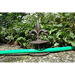 Esschert Design USA TG112S Cast Iron Hose Guides, Set of 3