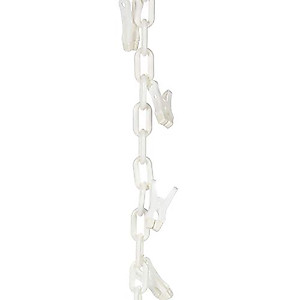 Trenton Gifts Hanging Closet Organizer Chain with Clothespins, Organization for Toys and Hats