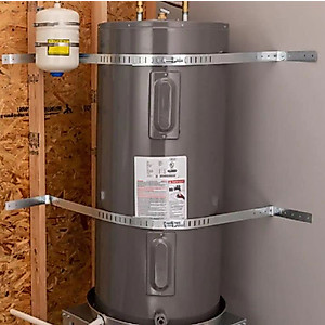 HoldRite QuickStrap for 80 Gallon Water Heater, Galvanized Stainless Steel, QS-50