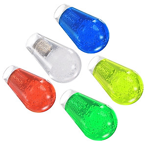 uxcell Ellipse Oval Joystick Head Rocker Ball Top Handle Arcade Game Replacement White Yellow Red Green Blue