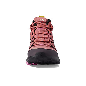 adidas Women's Terrex Trailmaker Mid GTX Trail Running Shoe, Wonder Red/Linen Green/Shadow Maroon, 7.5