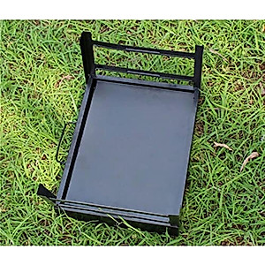 Gas grill BBQ Stove Portable BLACK Small Barbecue Stove Charcoal BBQ Grill Patio Camping Picnic Burner Foldable BBQ Grills