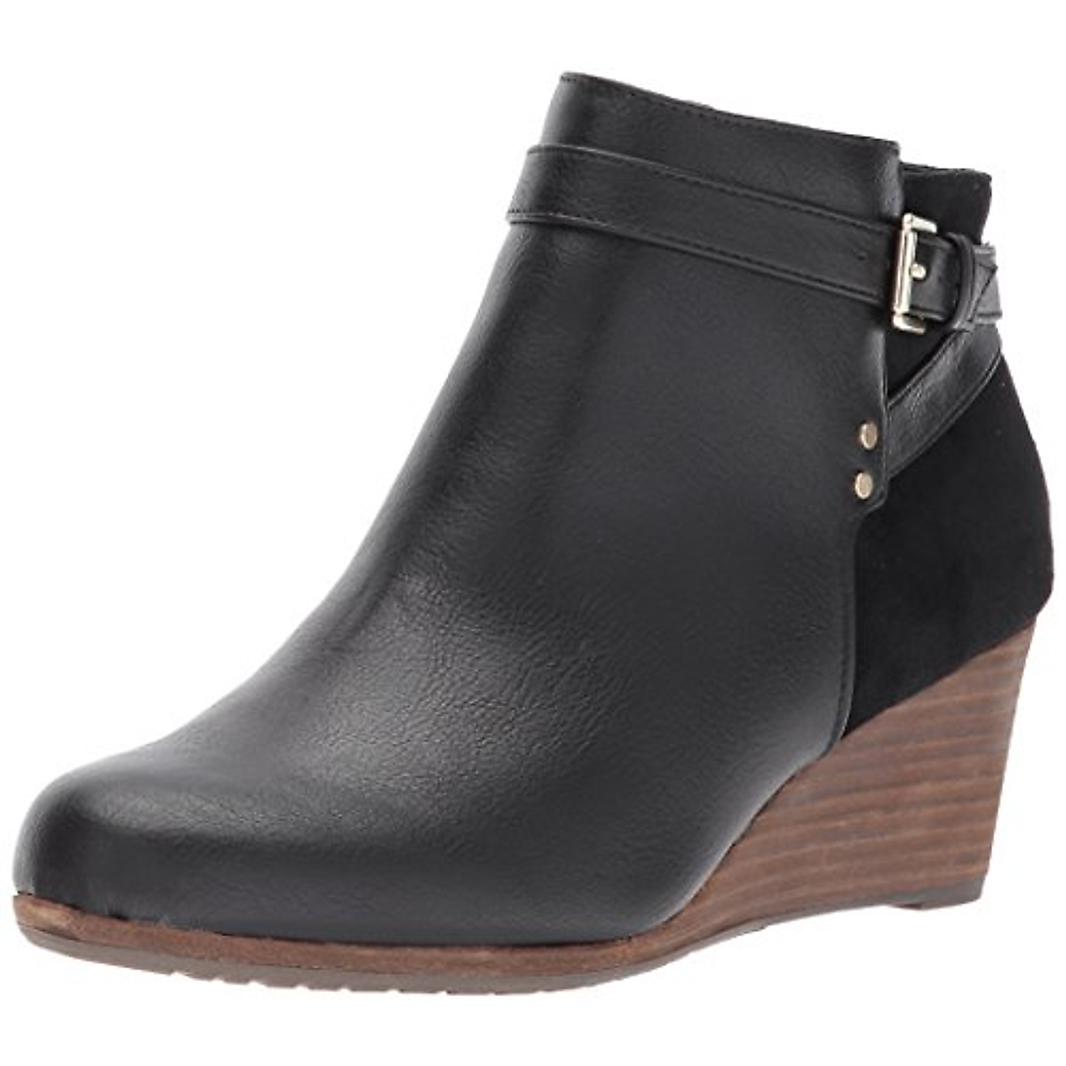 Dr. Scholl's Shoes womens Double Boot, Black, 8.5 US