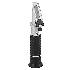 Leftwei Handheld Alcohol Refractometer, 0,28% Antifreeze Tester for Spirits Distilled with Water Like Whiskey, Brandy, Used in Scientific Research, Alcohol Purchase