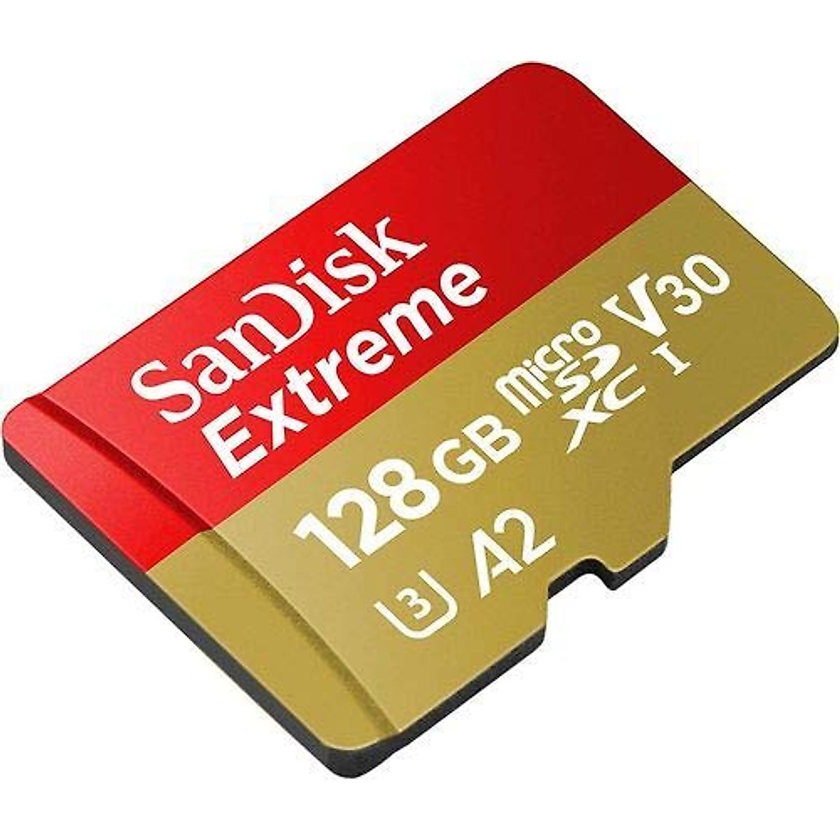 SanDisk Extreme V30 A2 128GB MicroSD Memory Card 4K SDXC Works with DJI Mavic Mini Drone Flycam Bundle with (1) Everything But Stromboli Micro Card Reader